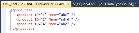 Implementing XML in SQL Server